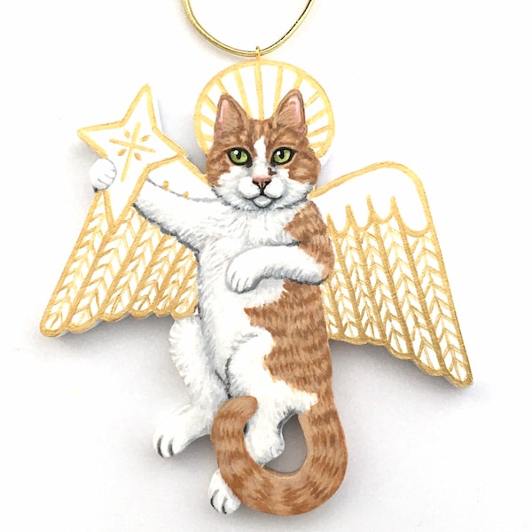 Cat Angel - Etsy