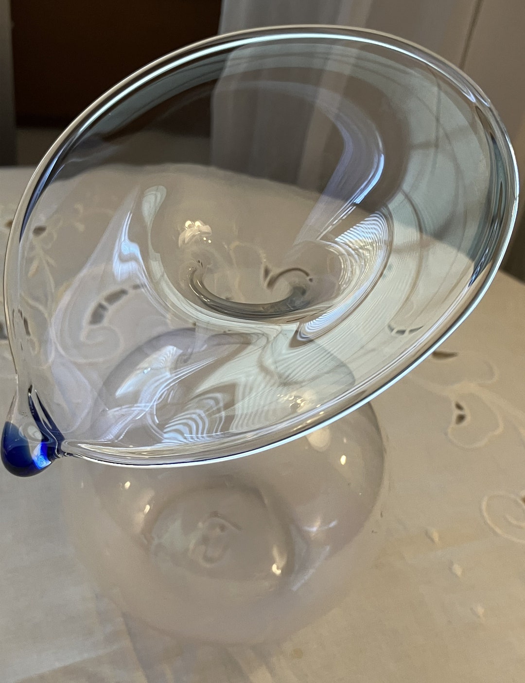 Hans Godo Frabel Studio Art Glass Tear Drop Vase Signed and - Etsy