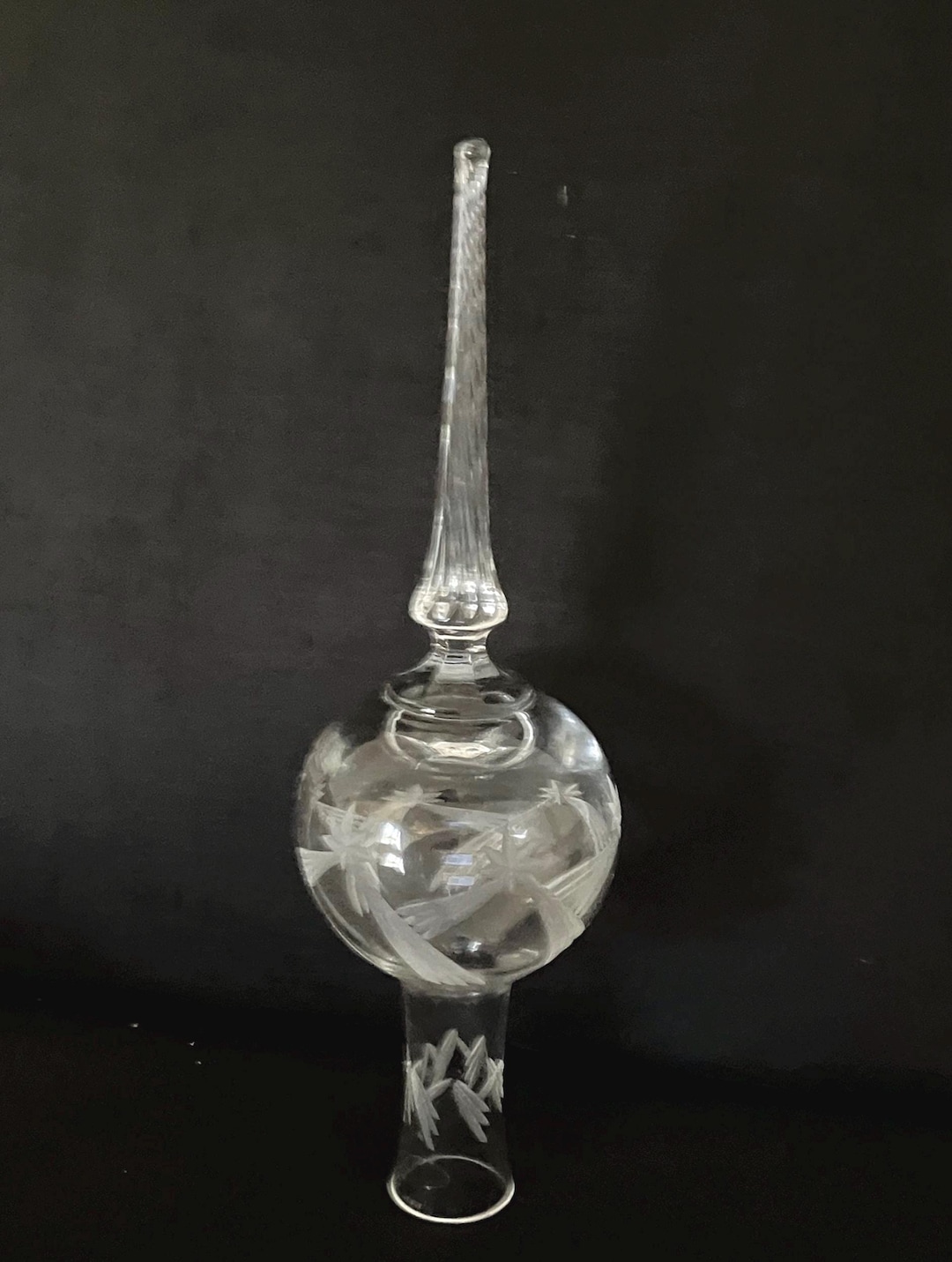 Lenox Crystal Christmas Tree Topper - Etsy