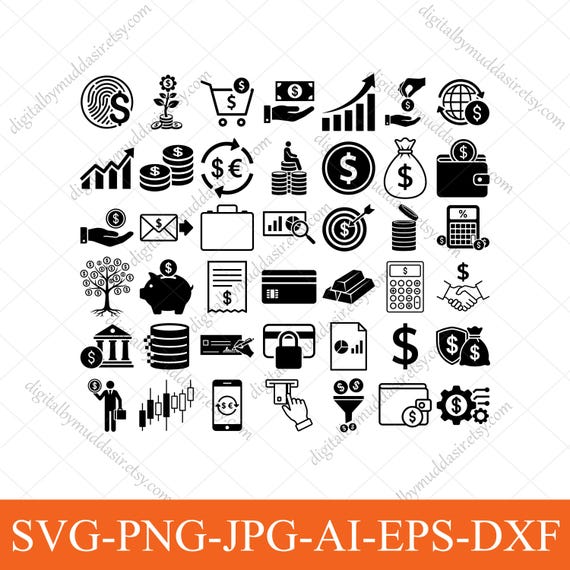 Financial Icons Svg
