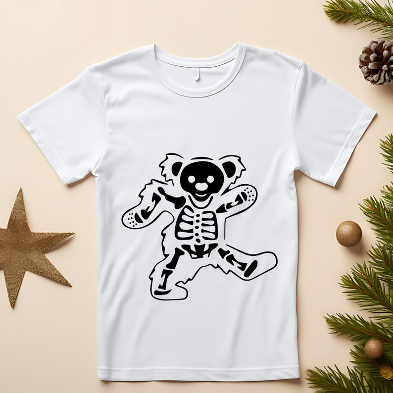 Grateful Dead Svg Bundle, Dancing Bears Svg, Grateful Dead Clipart ...