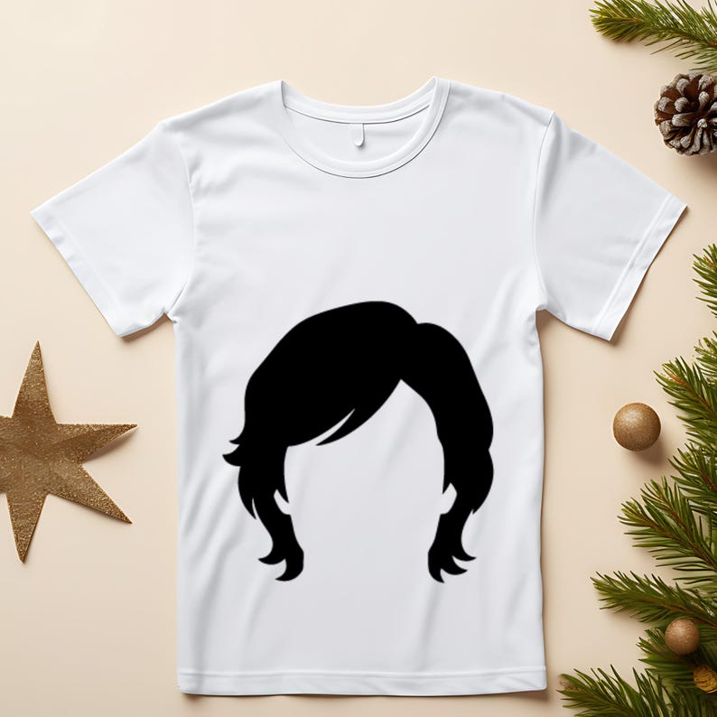 Male Hairstyles Clipart, Man Hairstyle Svg, Man Hair Wig Svg, Men ...
