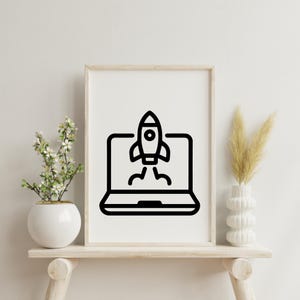 42 Tech Icons Svg Bundle, Information Technology, Computer Science ...