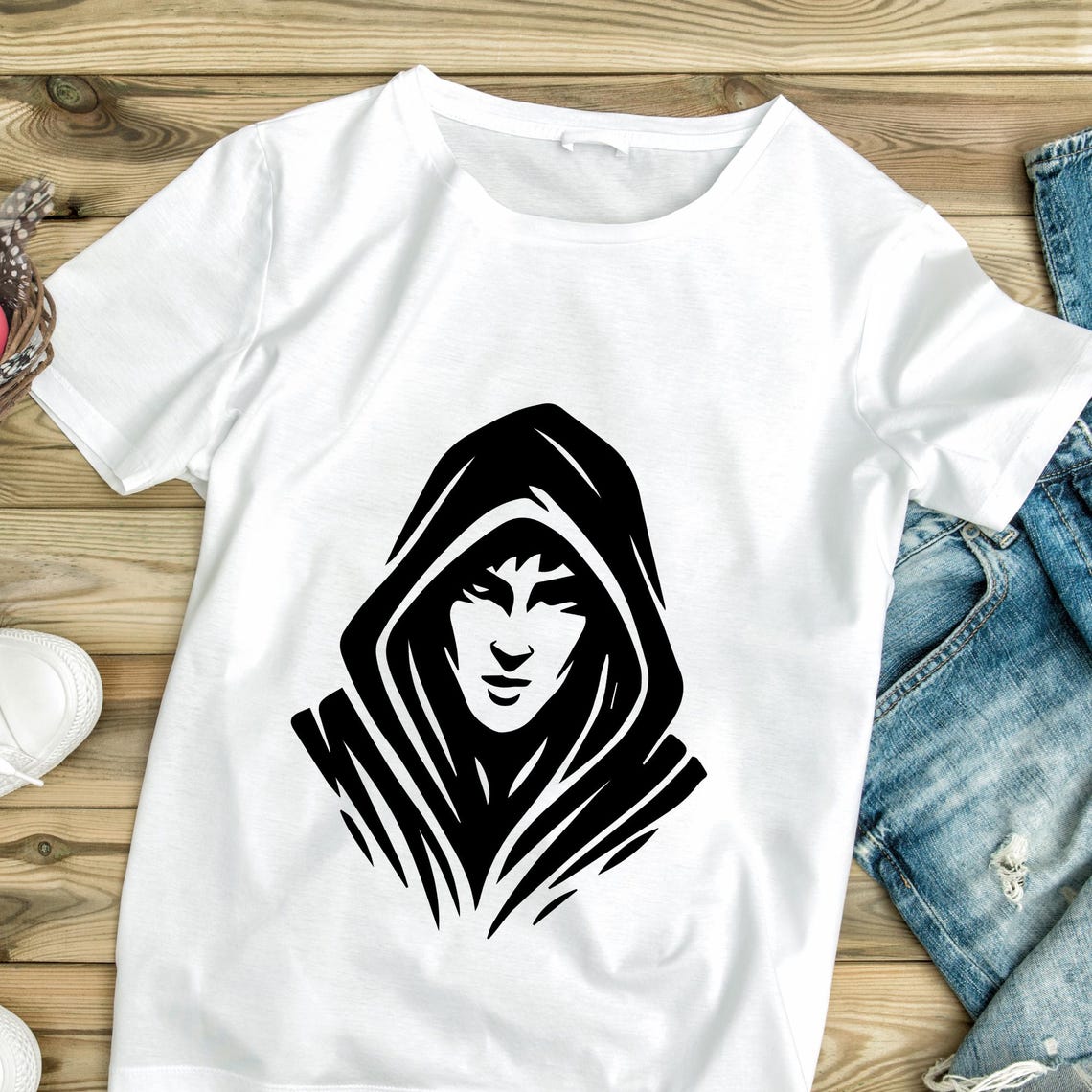 Hidden Face SVG Bundle, Hidden Soul Svg, Dark Hood Silhouette Svg ...