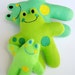 Frog Softie In-the-hoop Machine Embroidery ITH Digital Embroidery ...