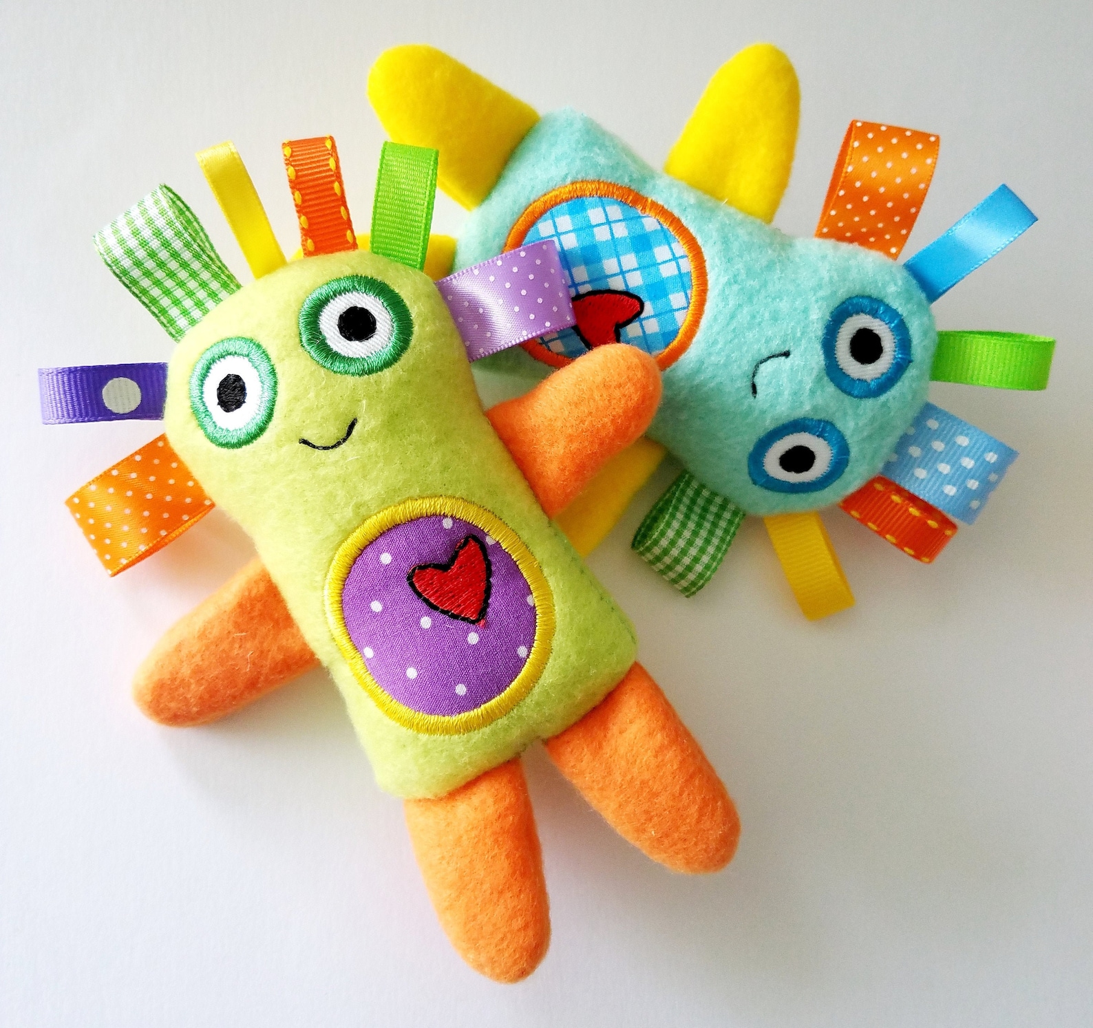 Embroidery Design for Machine Embroidery Monster Toy In-the-hoop Softie ...