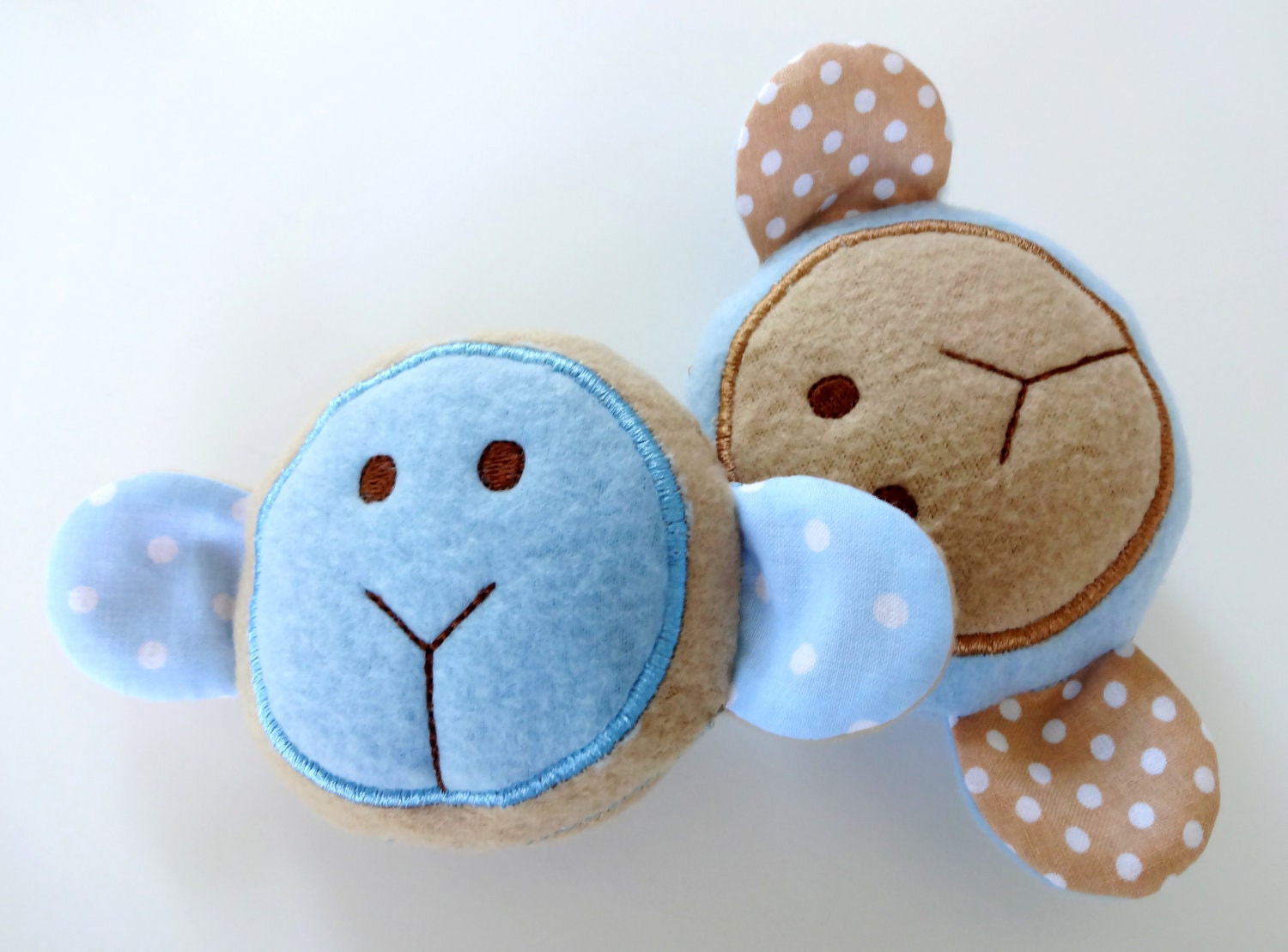 Baby Monkey Softie Embroidery Design for Machine Embroidery - Etsy