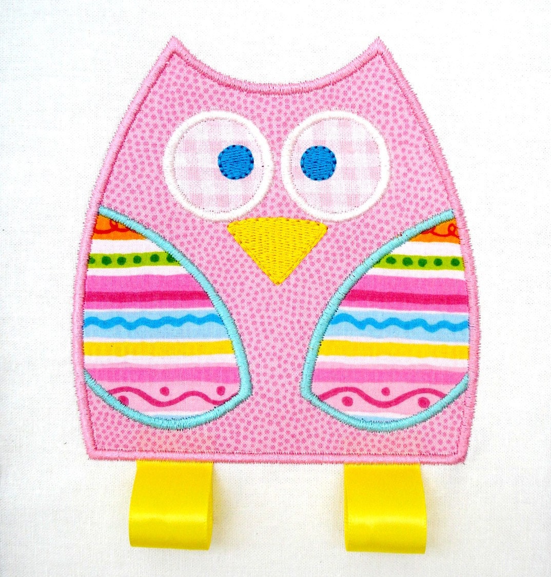 Owl Embroidery Design for Machine Embroidery Applique - Three Sizes 4x4 ...