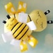 Embroidery Design for Machine Embroidery Bee Softie Toy | Etsy