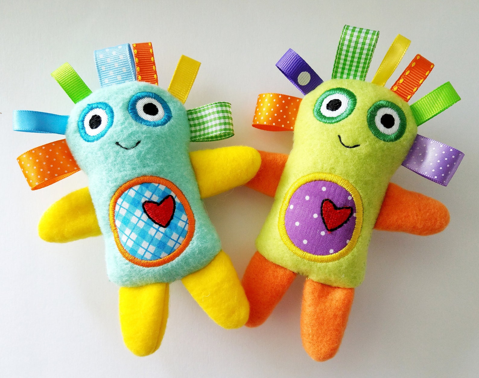 Embroidery Design for Machine Embroidery Monster Toy In-the-hoop Softie ...