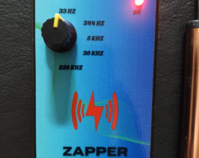 SMART ZAPPER Hulda Clark 2.5khz - 30khz Orgone Rechargeable - Etsy