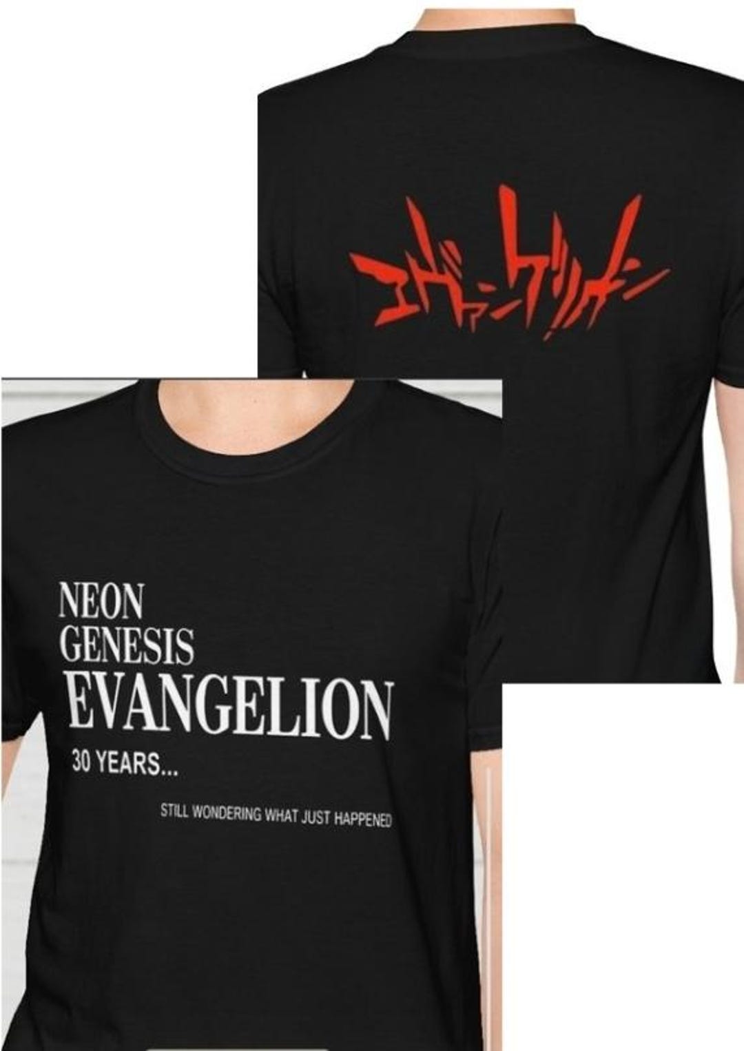 Neon Genesis Evangelion 30th Anniversary T-shirt, 30th Anime Gift ...