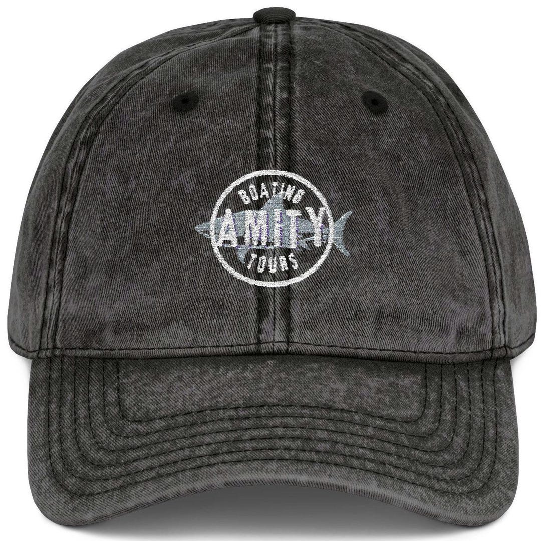 Embroidered Shark Jaws Vintage Cap, Great Gift for Dad, Fathers Day Hat ...