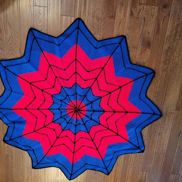 Spiderman Blanket Crochet Pattern - Etsy