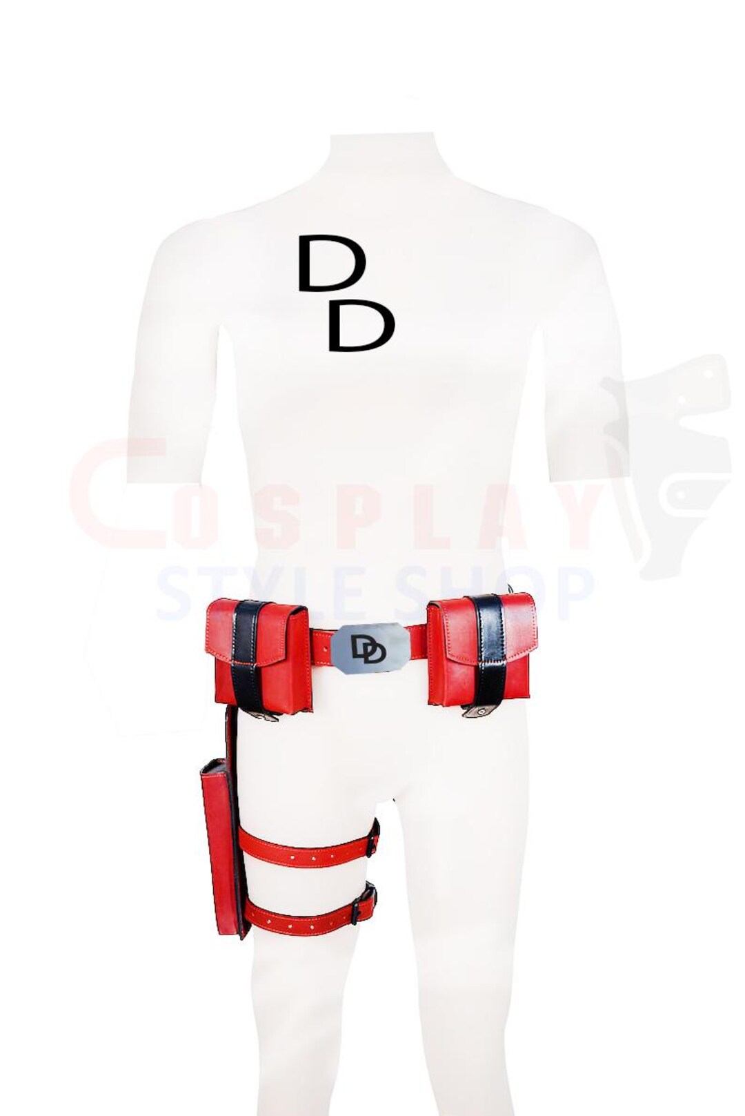 Daredevil Cosplay Belt Pouch: Genuine Leather Billy Club Drop Pouch - Etsy