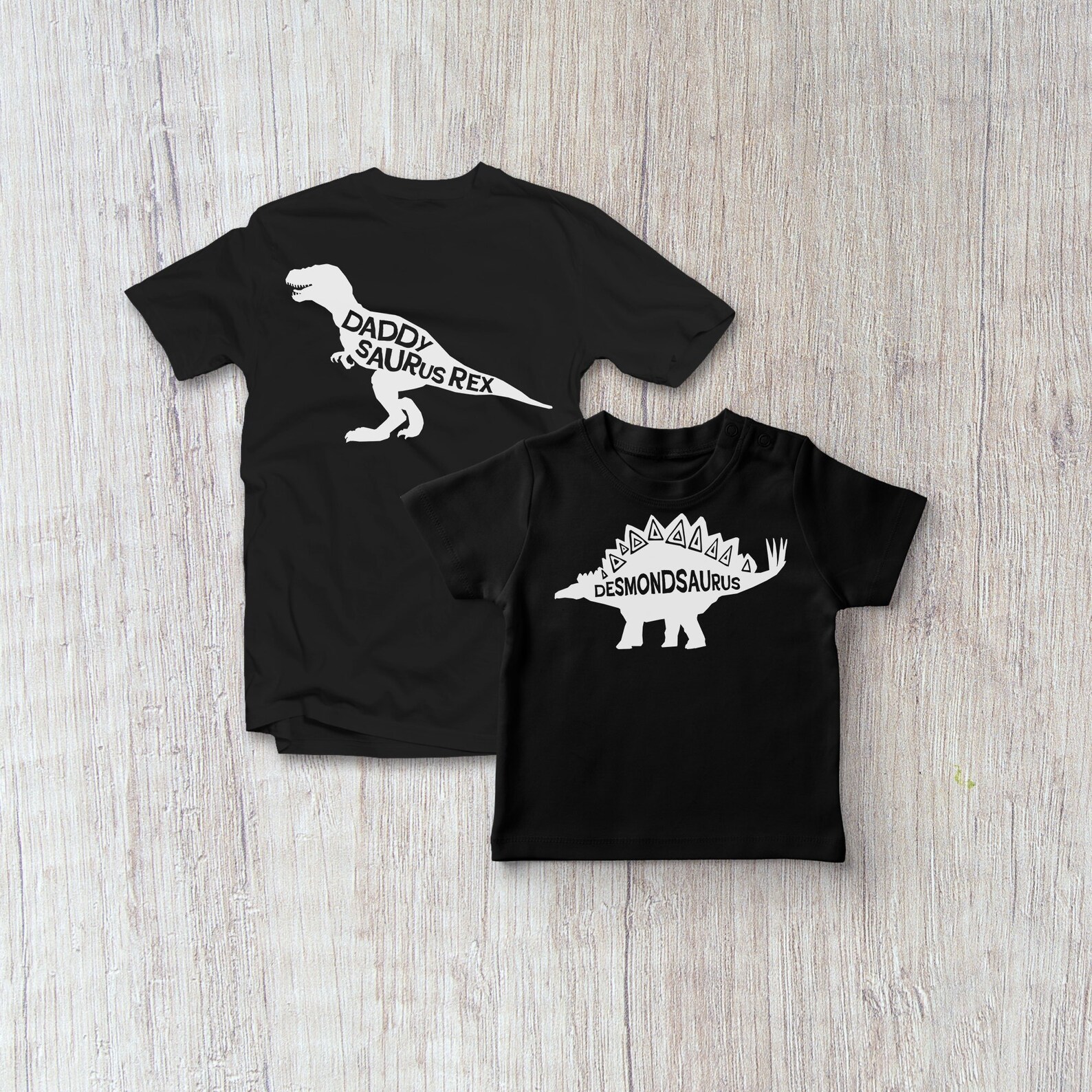 Daddysaurus Dinosaur Themed Father's Day Funny Dad - Etsy