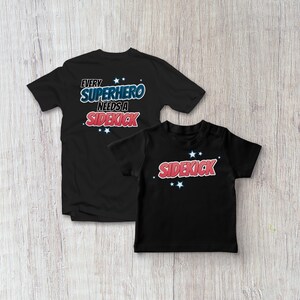 Matching Father and Son Superhero Shirts Every Superhero Needs a ...