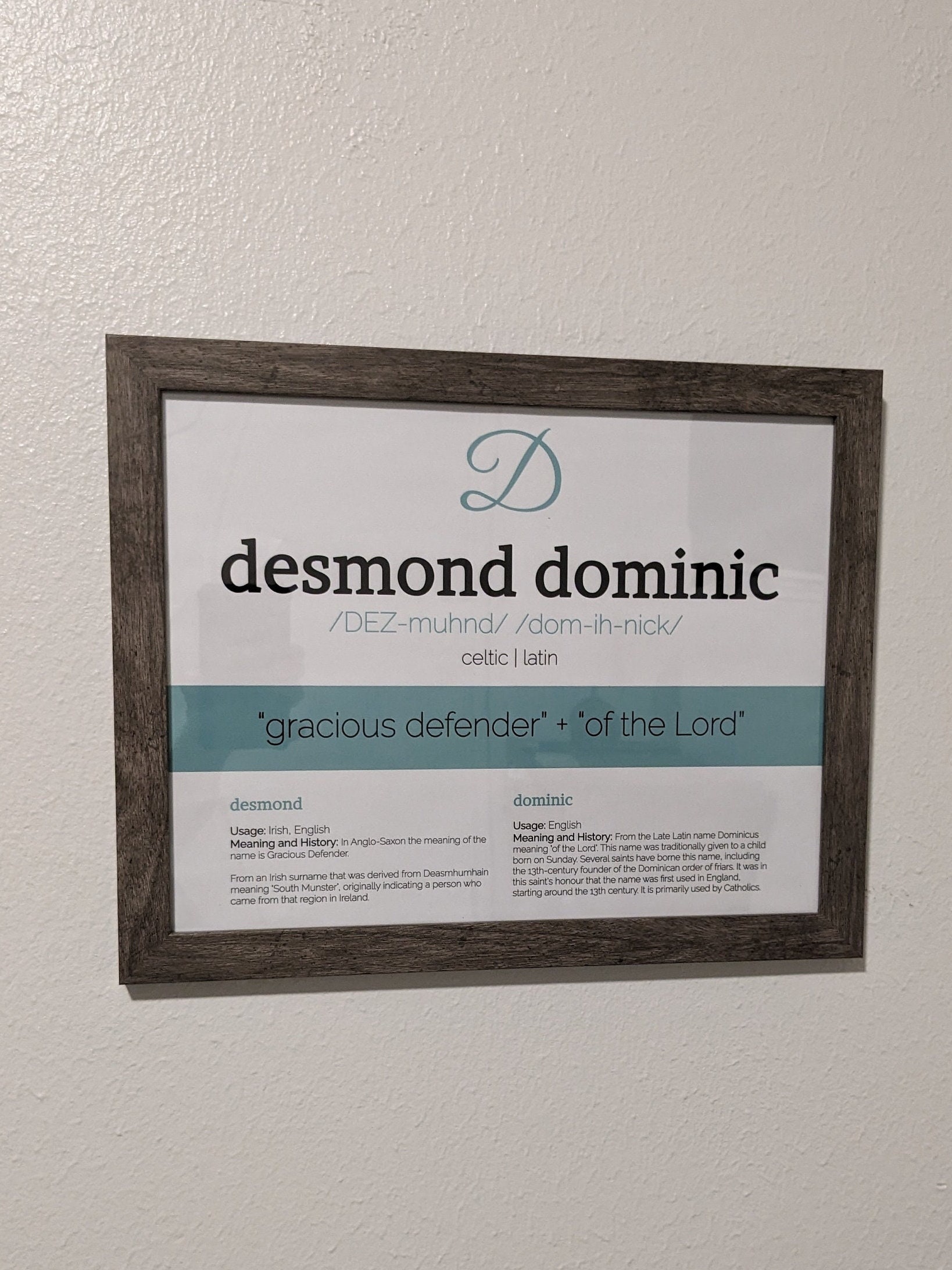 Personalized Printable Name Sign Print Digital Download Great Present ...