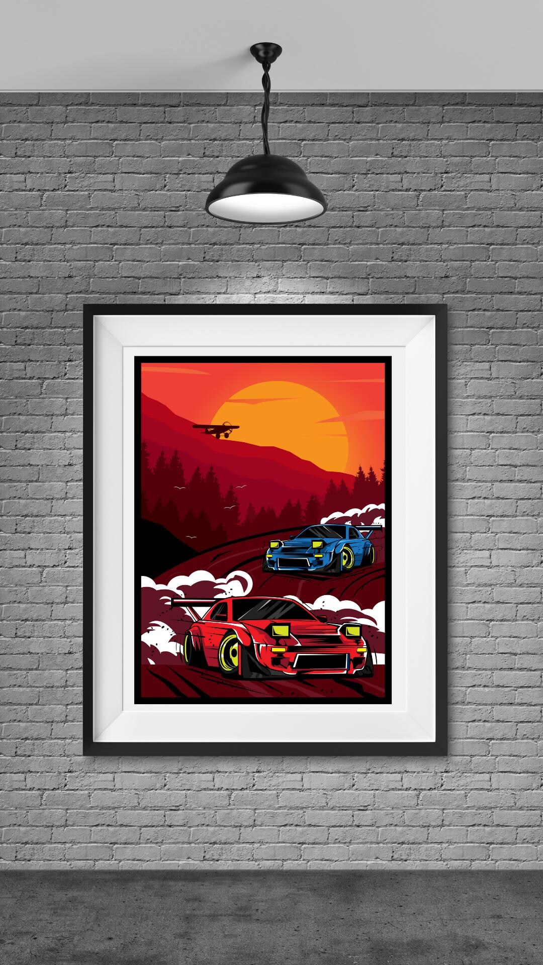 Vehicle-themed Digital Art Set – 17 Unique Car Illustrations | Instant ...