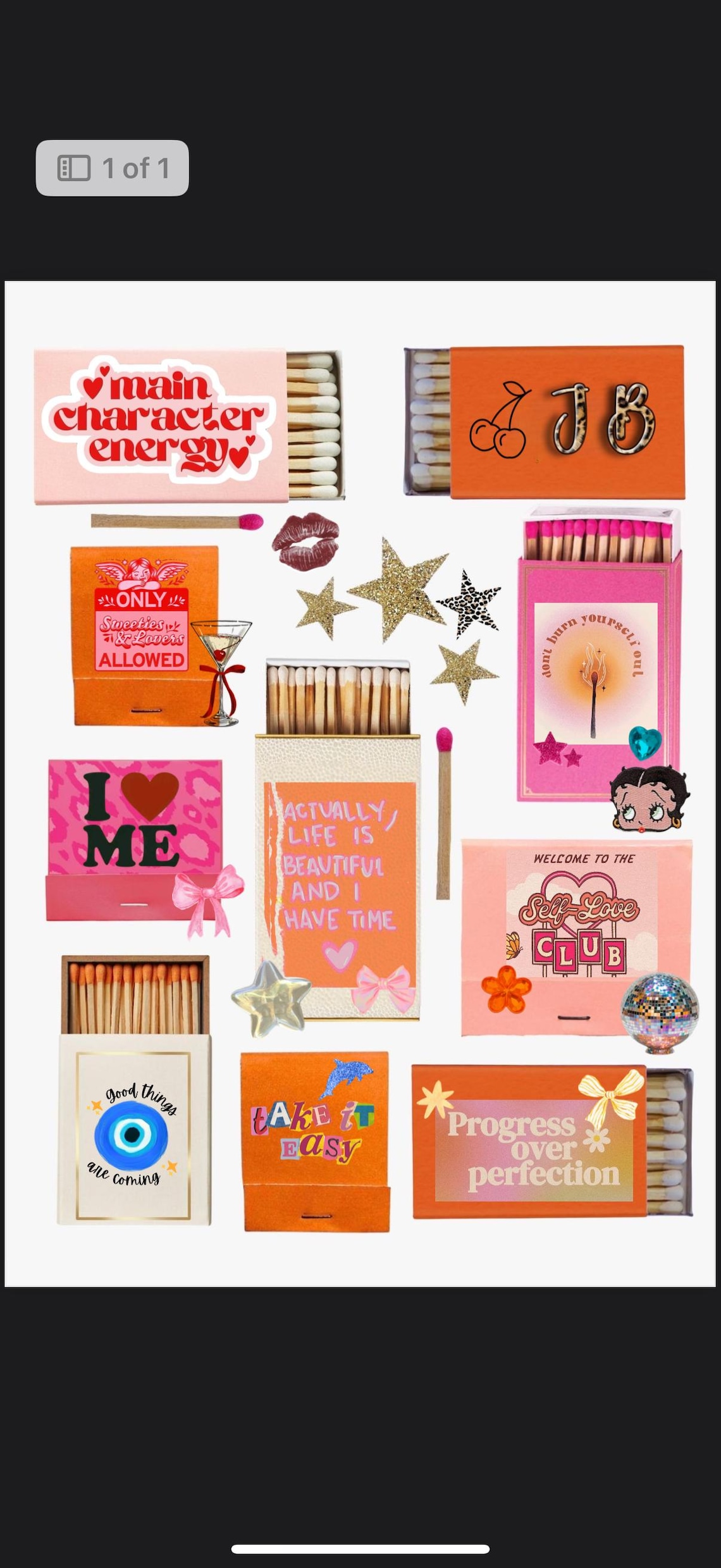 Personalised Custom DIY Matchbox Trend Print Perfect for Anniversary ...