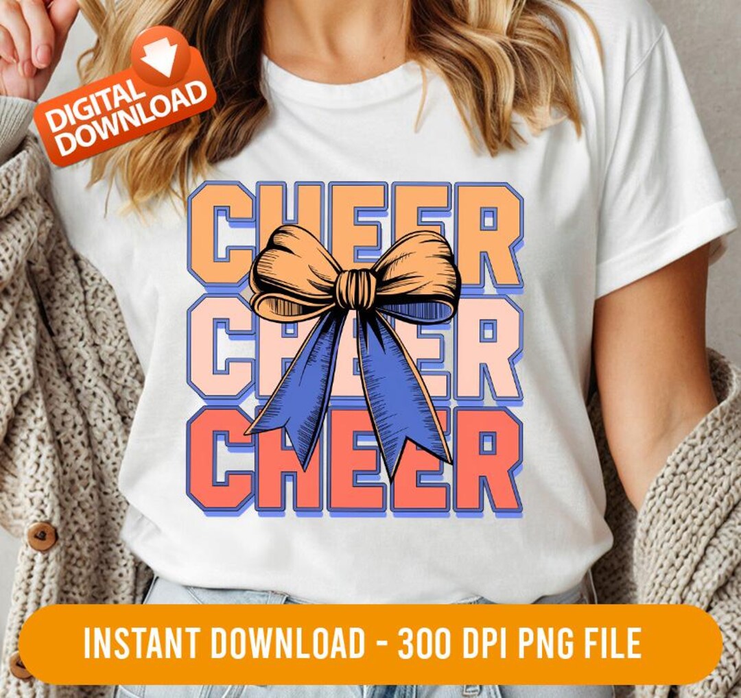 Cheer PNG, Cheer Coquette Bow Png, Cheer Bow Png, Cheer Era Png, Cheer ...