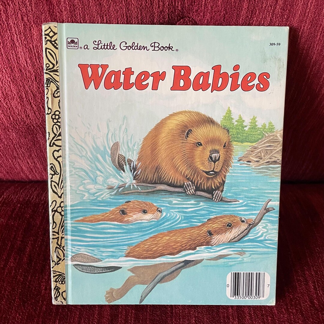 Vintage 1990 “water Babies” - A Little Golden Book - 90s Kids Book ...
