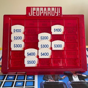 Vintage 1988 Jeopardy Board Game by Pressman Complete 1980s Trivia Game ...