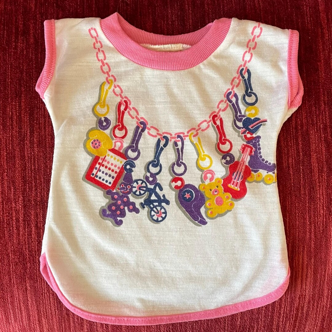 Vintage 1980s Ronnie Jama Doll Nightgown With Iconic Charm Necklace ...