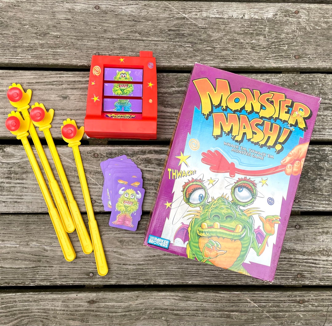 Vintage 1994 “monster Mash” Game by Parker Brothers - 1990s Game ...
