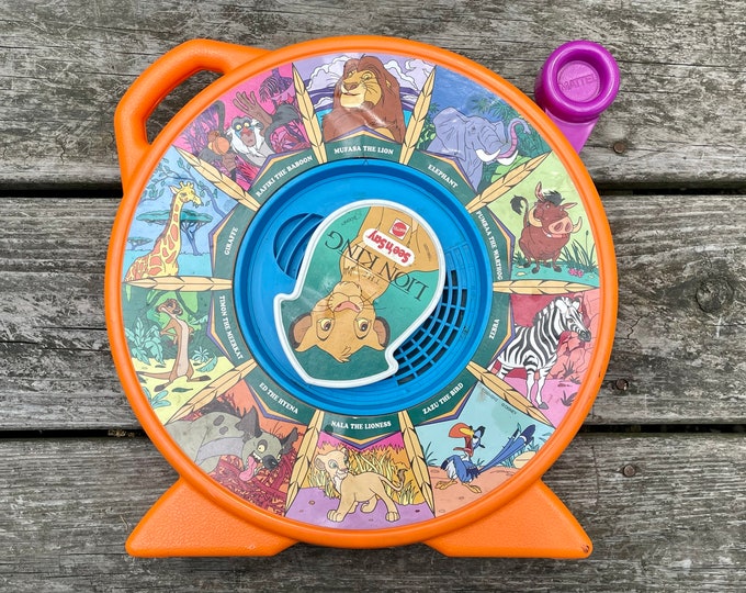 Vintage 1989 Mattel See ‘N Say the Lion Kingtalking Toy - Disney Pull ...