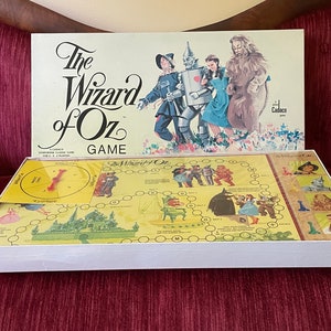 Vintage 1974 the Wizard of Oz Game A Cadaco Storybook Classic Game Contents Sealed and Complete ...