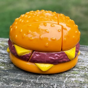 Vintage 1987 Mcdonalds Quarter Pounder Changable Toy 1980s Collectible ...
