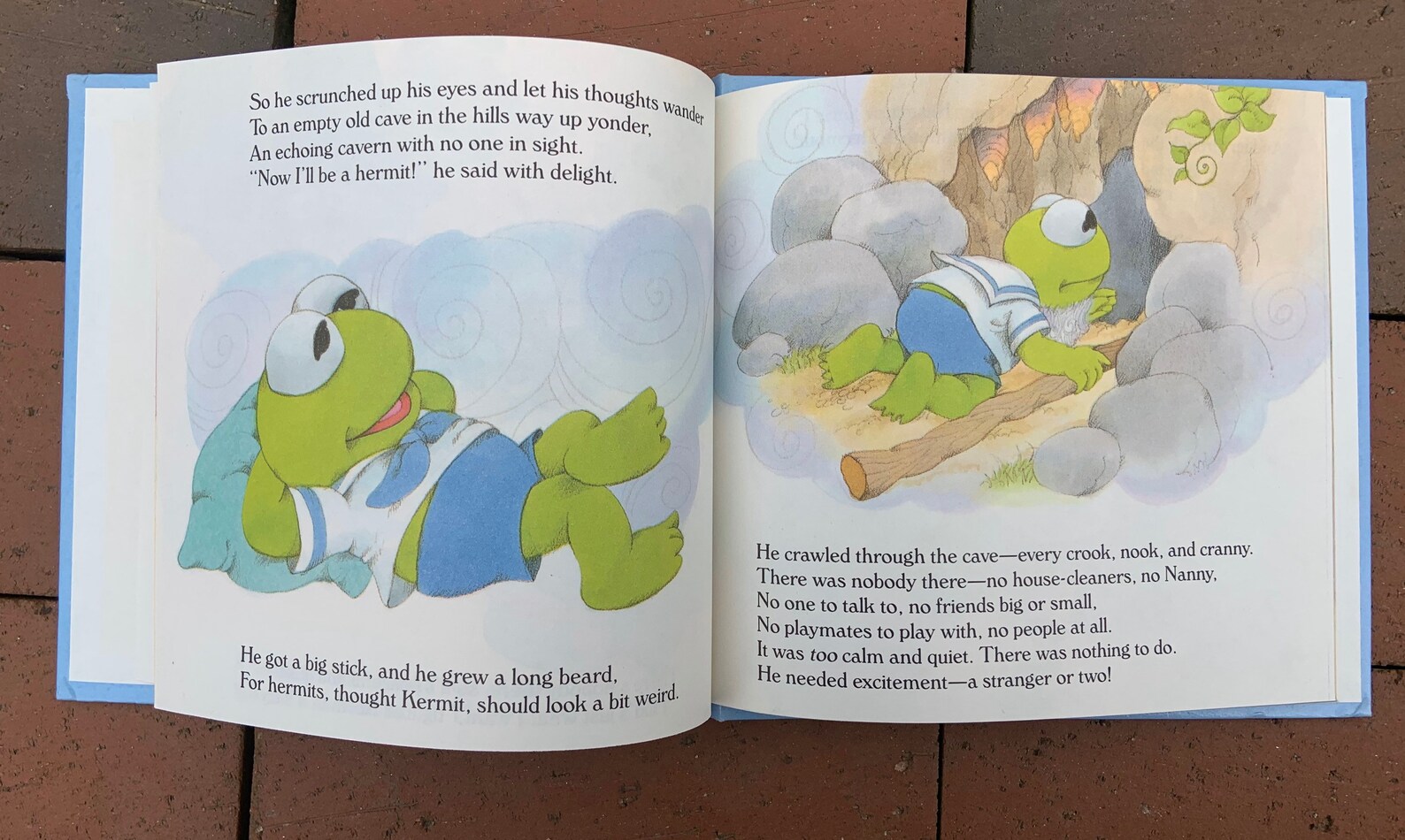 Kermit the Hermit Weekly Reader Book Vintage 1987 Muppet | Etsy