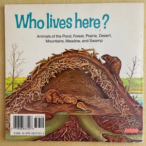 Vintage 1978 who Lives Here by Dot and Sy Barlowe Please Read to Me ...