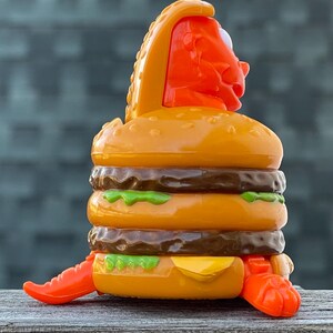 Vintage 1990 Mcdonald’s “big Mac-o-saurus Rex” Burger Mcdino ...