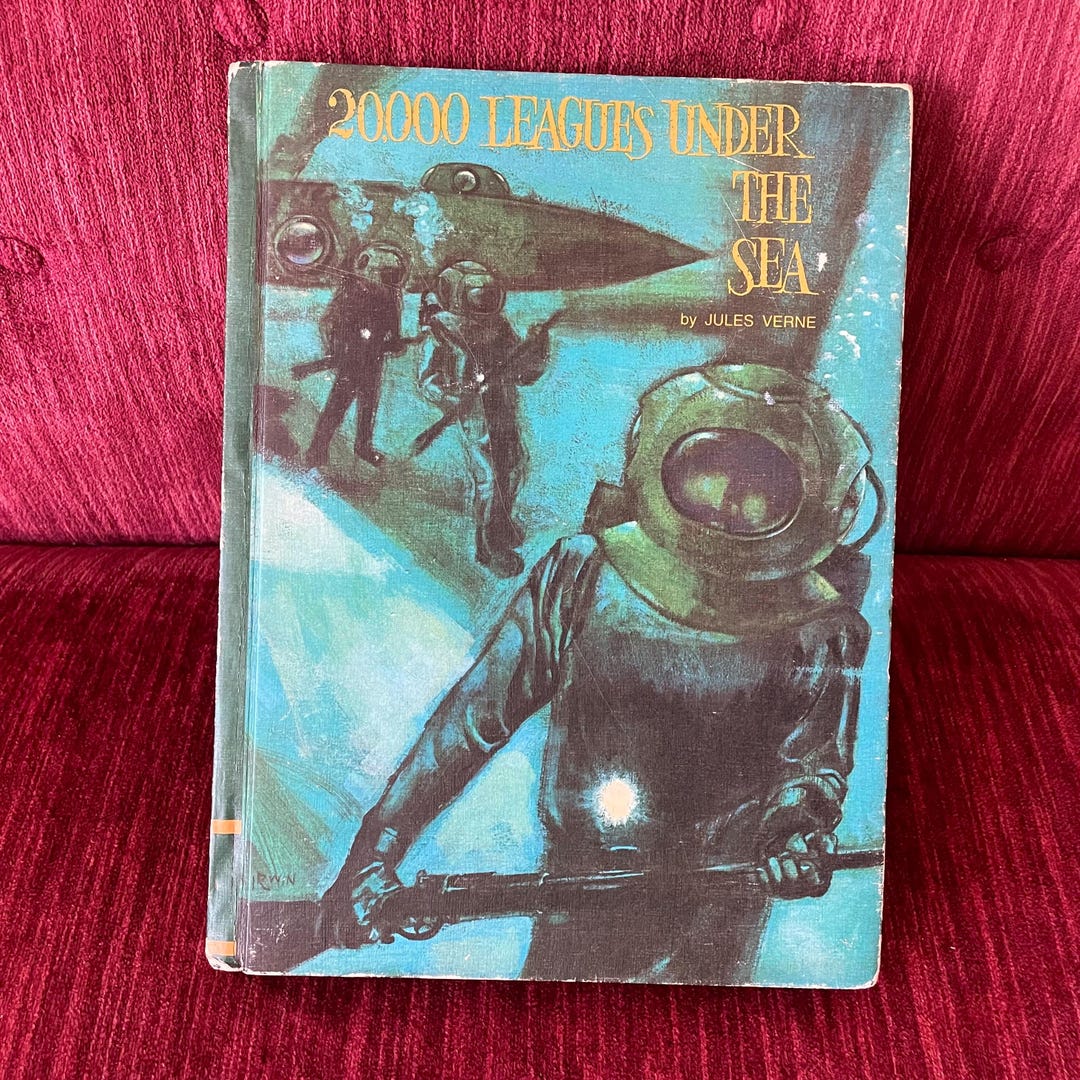 Vintage 1968 ”20,000 Leagues Under the Sea” by Jules Verne - 1968 ...