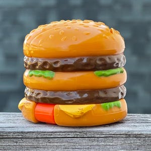 Vintage 1990 Mcdonald’s “big Mac-o-saurus Rex” Burger Mcdino ...