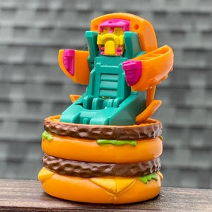 Vintage 1987 Mcdonalds Big Mac Changeables Toy 1980s Happy Meal Big Mac ...