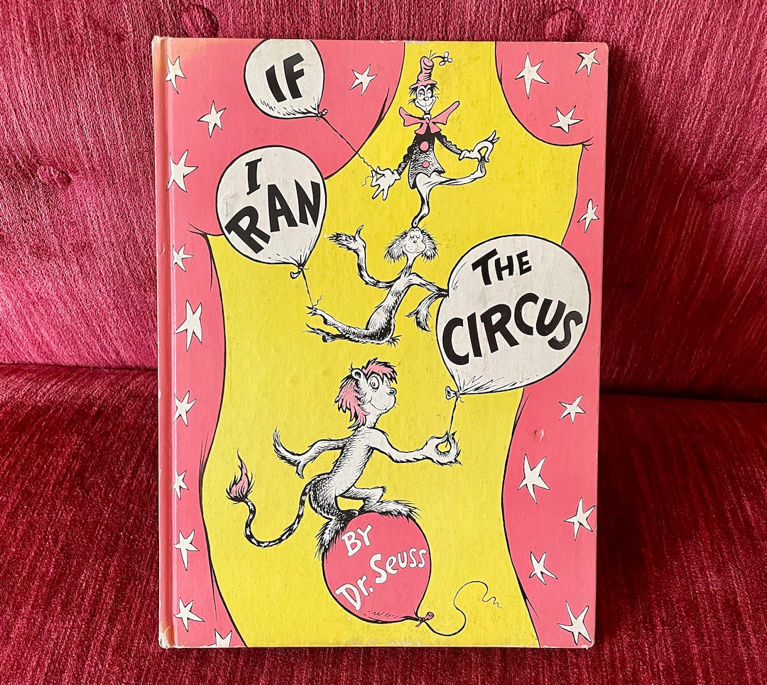 Vintage 1956 “if I Ran the Circus” First Edition Hardcover Book by Dr ...