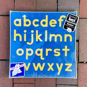 Foam Alphabet Puzzle - Etsy