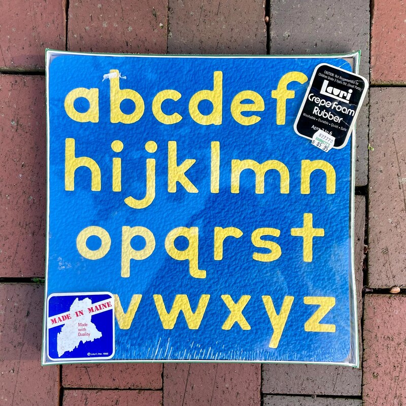 Foam Alphabet Puzzle - Etsy