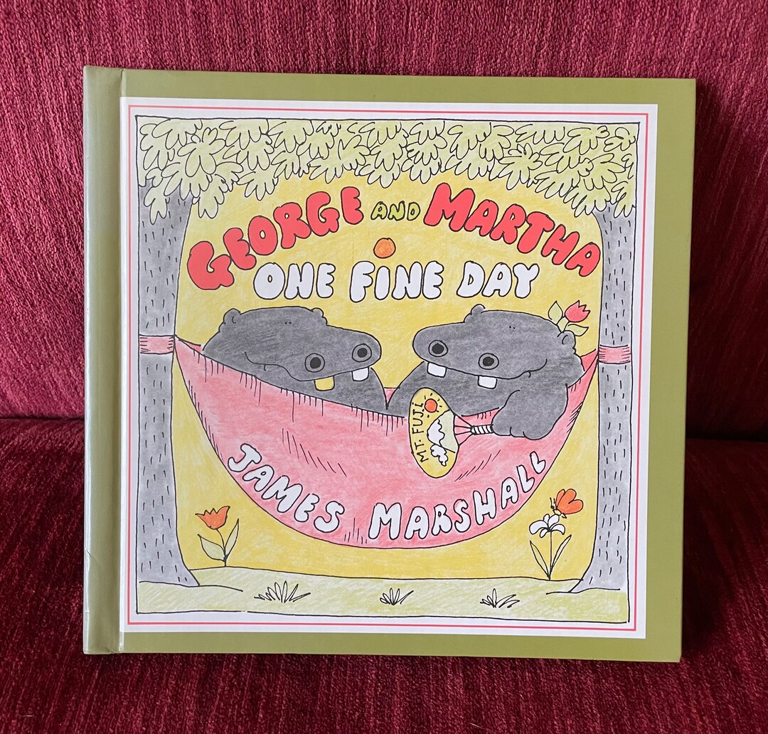 Vintage 1978 “george and Martha One Fine Day” Hardcover Book ...