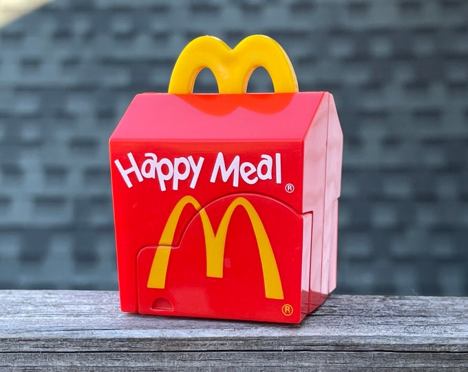 Vintage 1990 Mcdonalds happy Meal-o-don Happy - Etsy