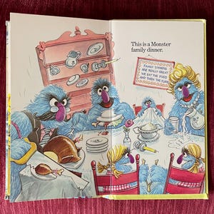 Vintage 1976 “I Am a Monster” A Golden Sturdy Book - Vintage Sesame ...
