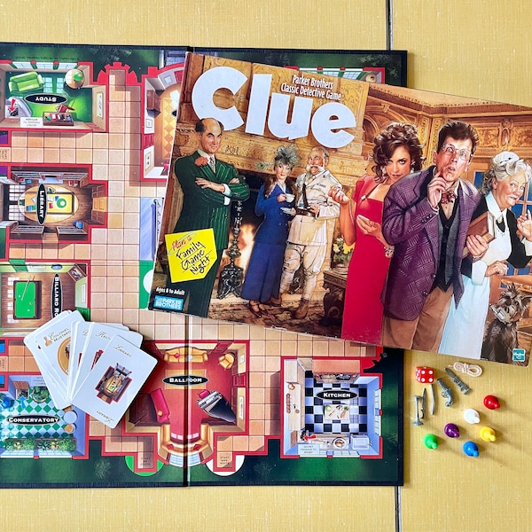 Clue Game - Etsy