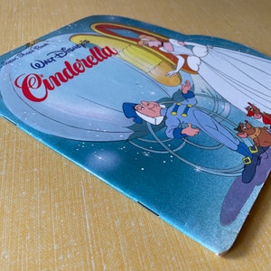 Vintage 1987 walt Disneys Cinderella a Golden Super Shape Book ...
