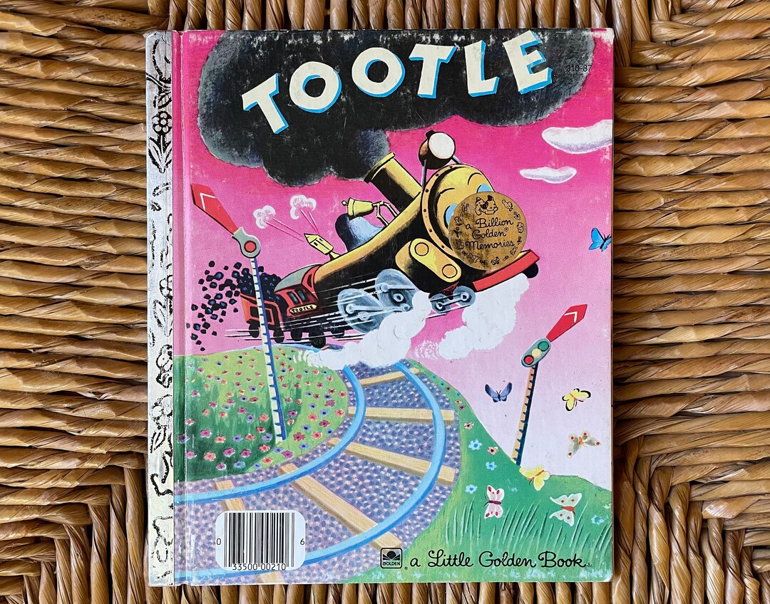 Vintage 1987 “tootle” Little Golden Book - Book No 210-87 - 1980s ...
