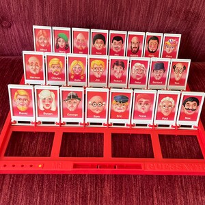 Vintage 1987 Guess Who? Game by Milton Bradley - Mystery Face Game for ...