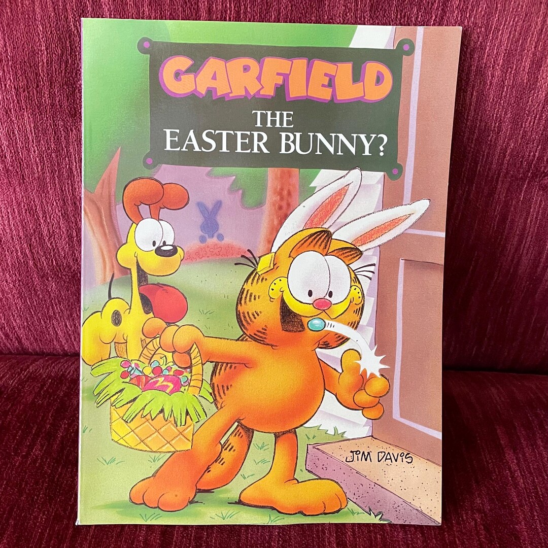 Vintage “garfield the Easter Bunny?” Softcover Book - Saturday Morning ...