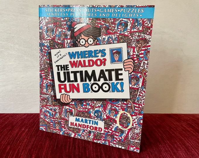 Vintage 1990 Where’s Waldo the Ultimate Fun Book - Where’s Waldo ...